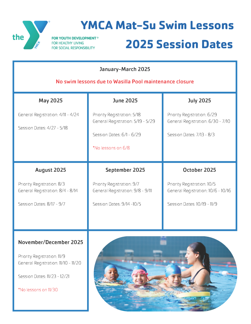 Swim Lessons - YMCA Alaska