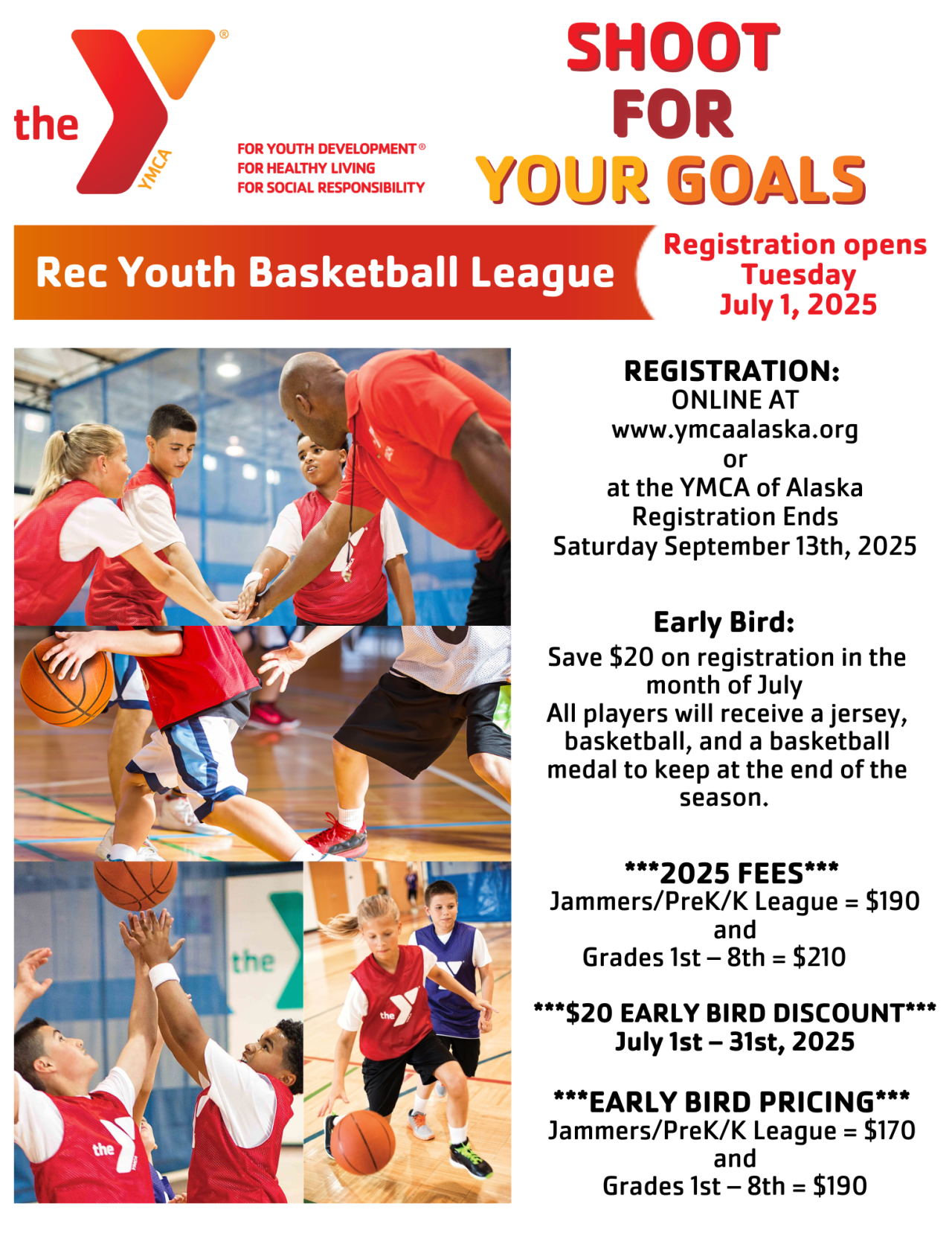 Youth Basketball - YMCA Alaska